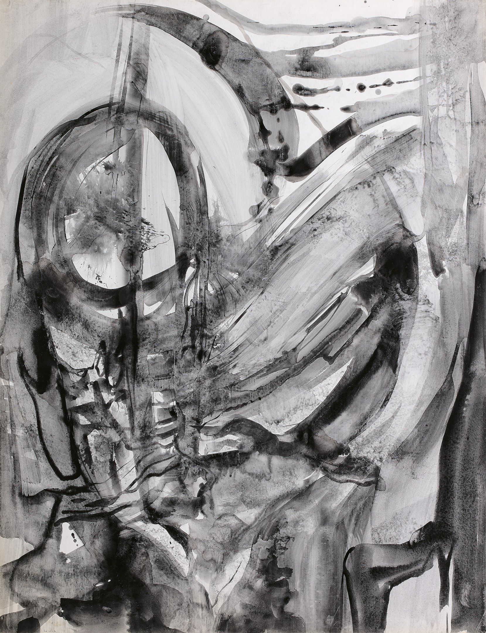 Bernard SABY (1925-1975)Sans titre Encre sur papie | | Ventes aux enchères