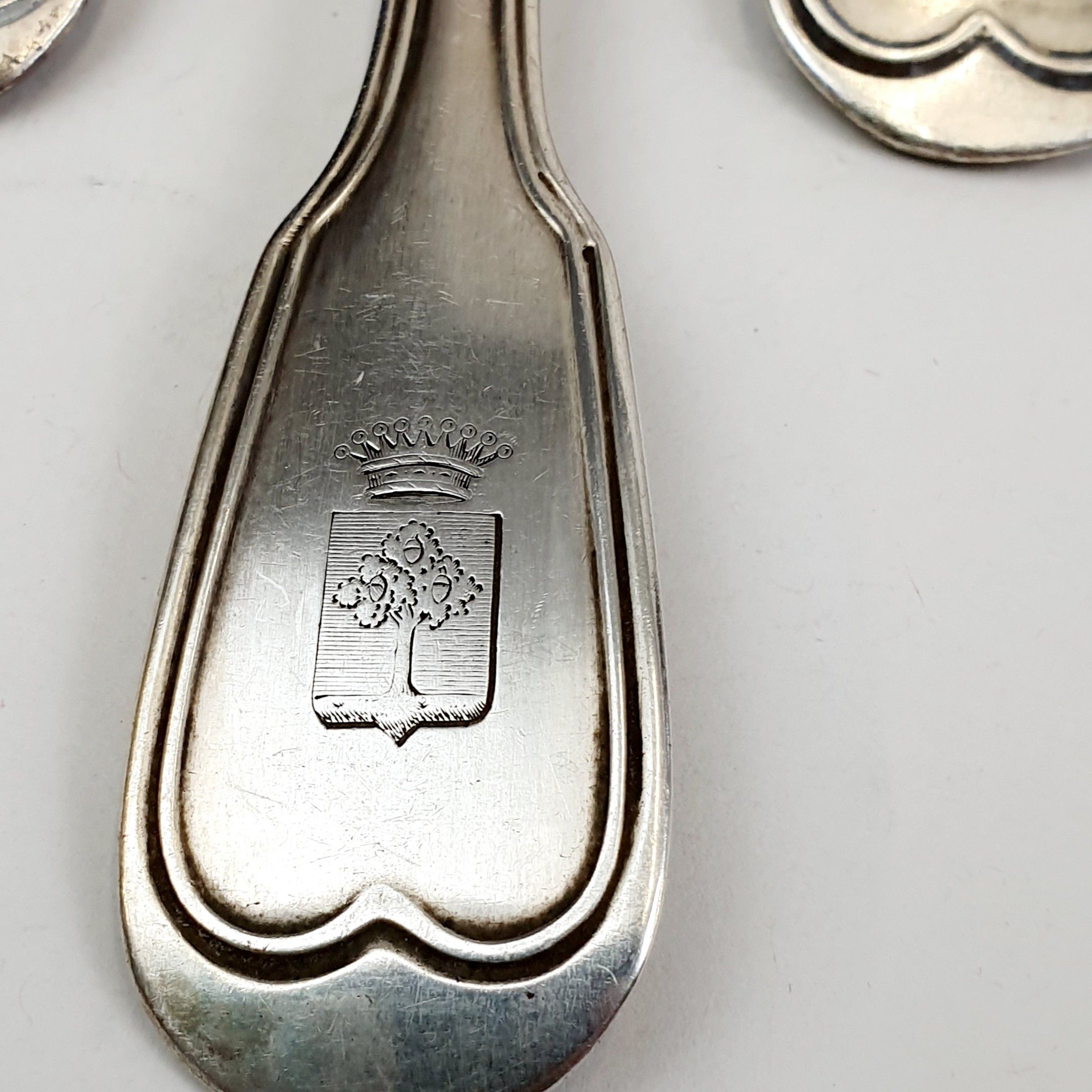 VEUVE AUGUSTINE JAMET, SECOND EMPIRE : 2 fourchet | Arts de la table et ...