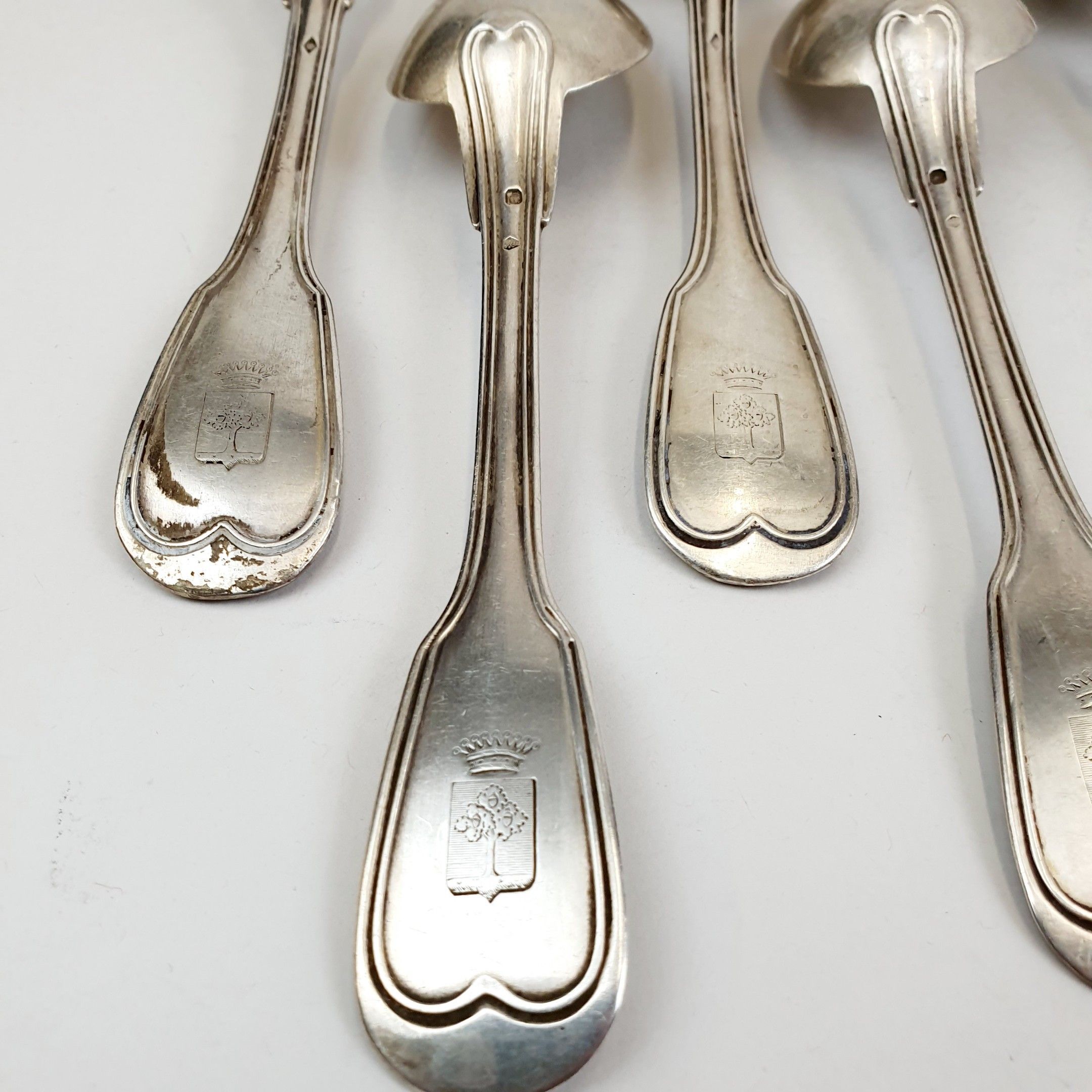 VEUVE AUGUSTINE JAMET, SECOND EMPIRE : 2 fourchet | Arts de la table et ...