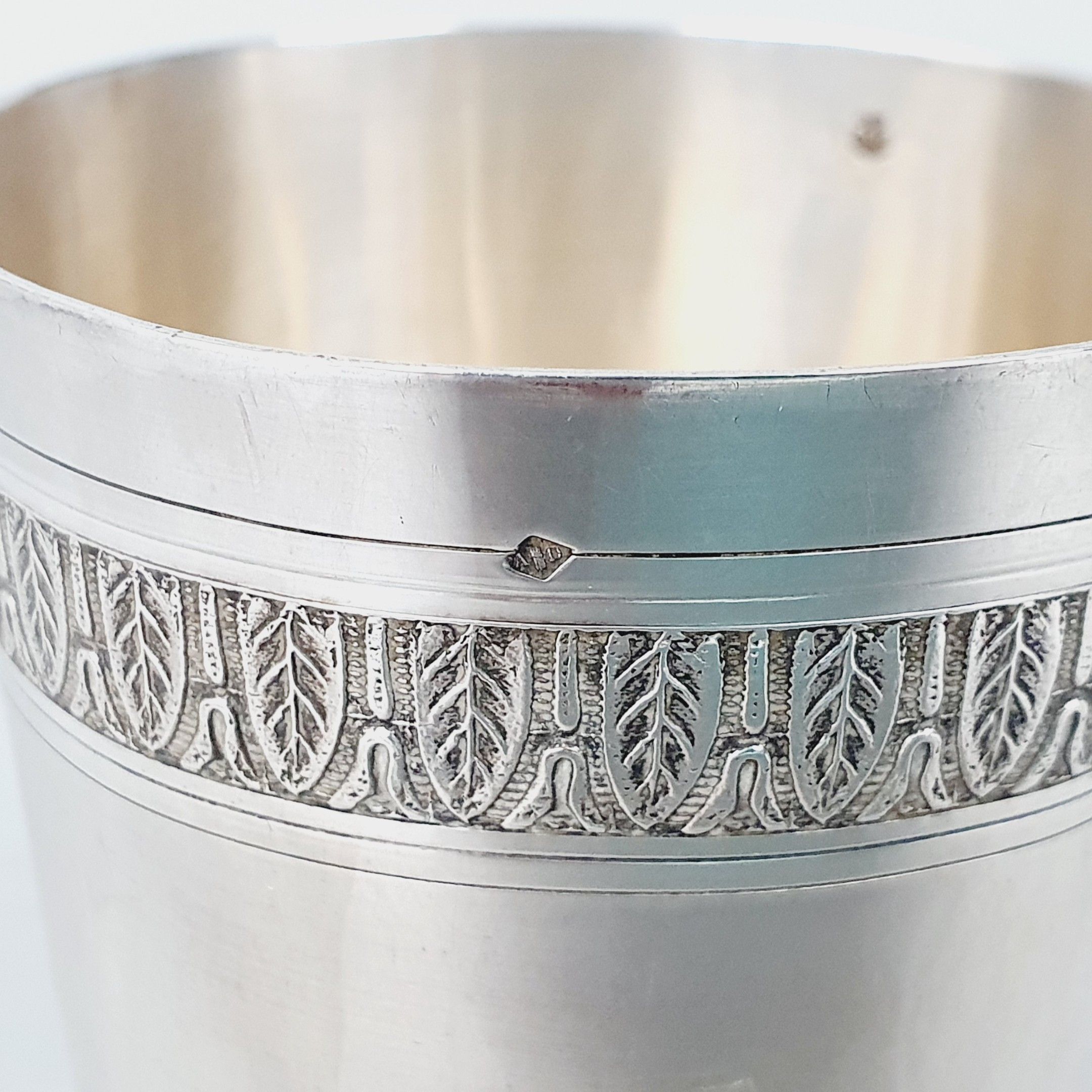 Albert DEFLON (actif 1907-1920) : timbale en argen | Arts de la table ...