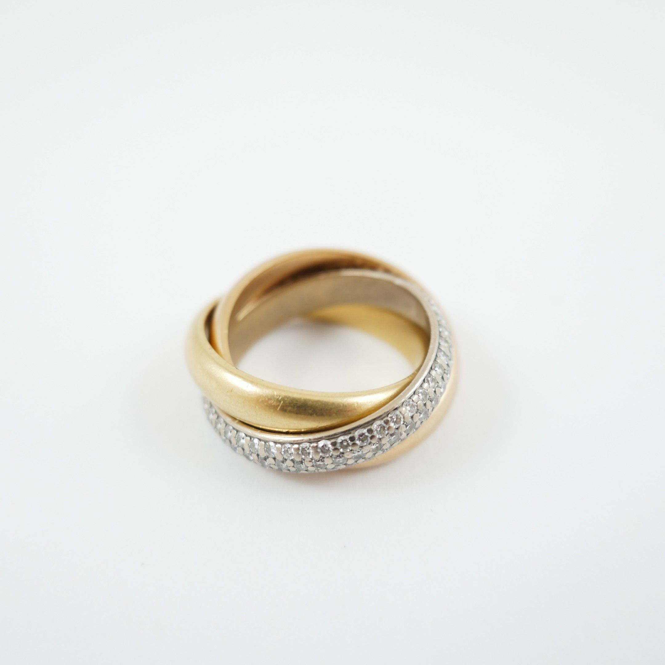 CARTIER, modèle « Trinity ». Bague trois anneaux e | Bijoux | Ventes ...