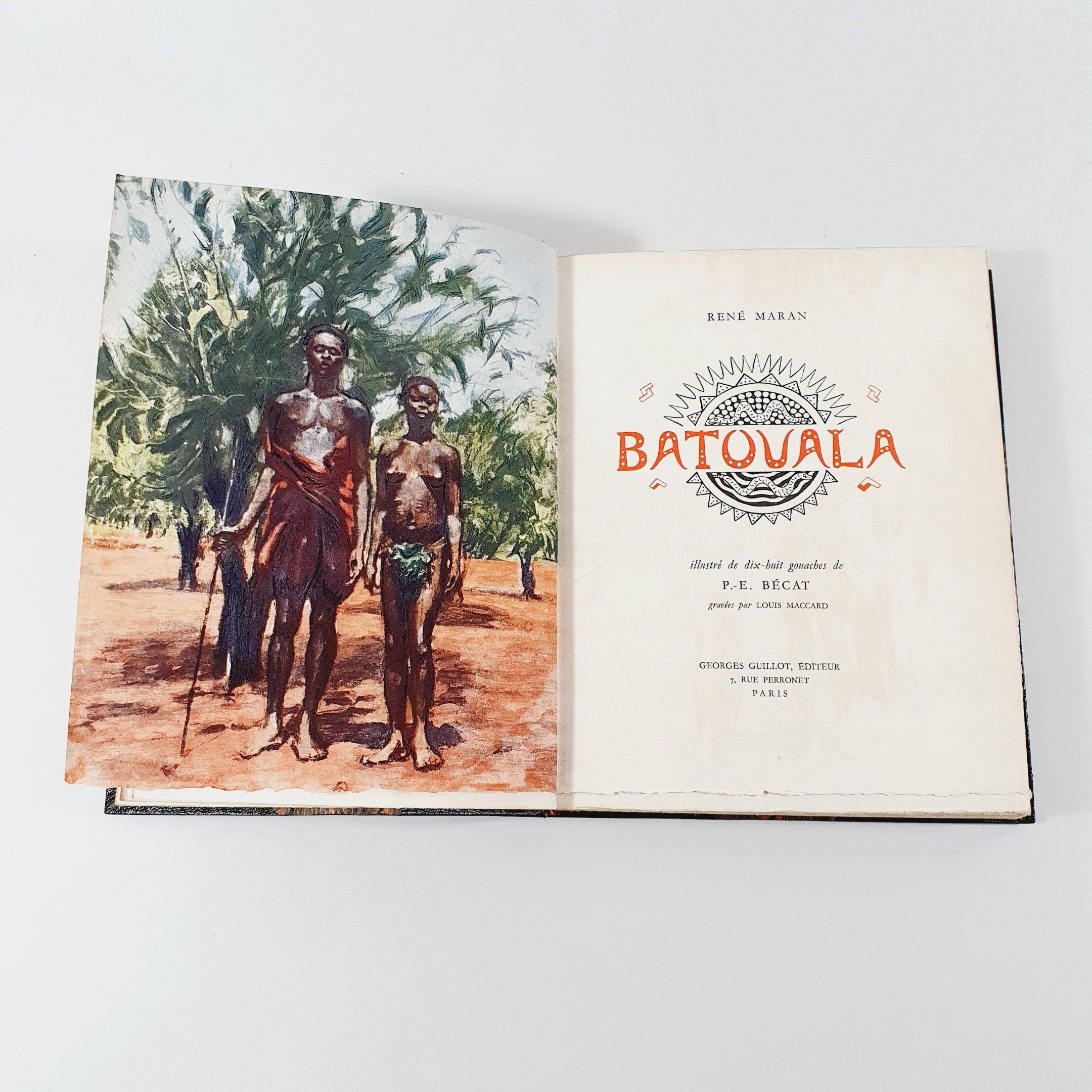 René MARAN (1887-1960) « Batouala » Editeur Georg | | Ventes aux enchères
