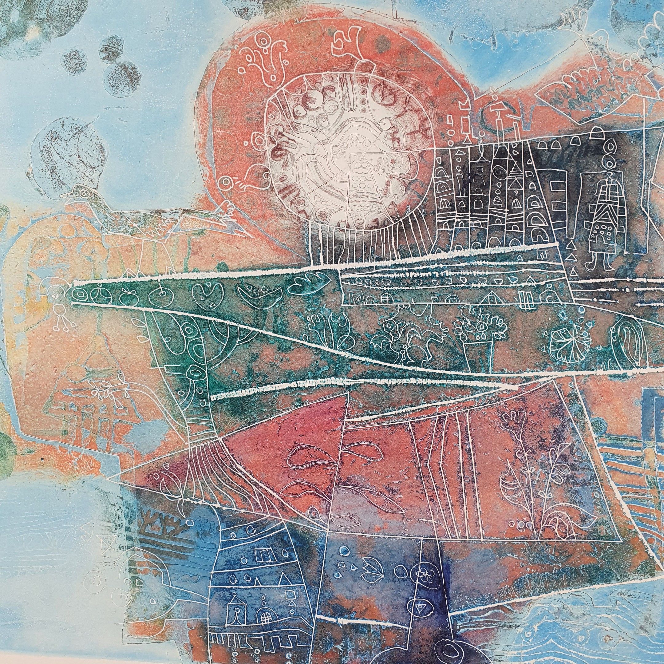 Shoichi HASEGAWA (1929) "Mexicana" Lithographie en | Objets d'art ...