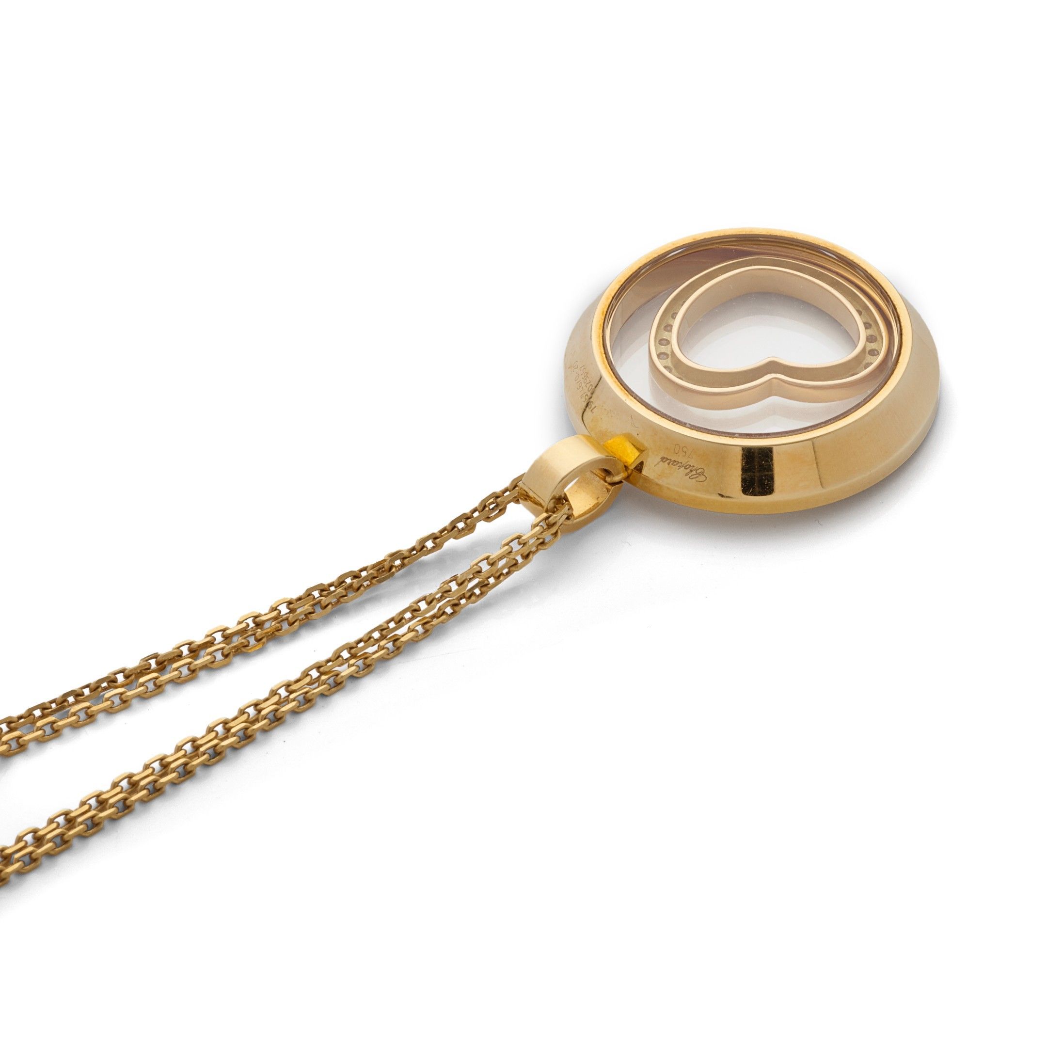 CHOPARD Collier deux brins en or jaune 750 millièm | Bijoux | Ventes ...