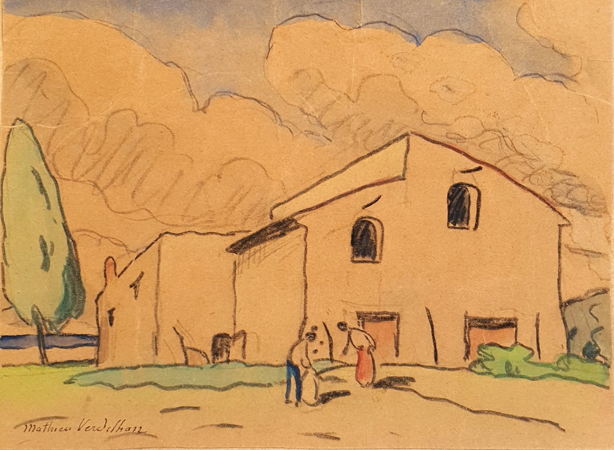 Louis Mathieu VERDILHAN (1875-1928) Paysages anim | Objets d'art ...